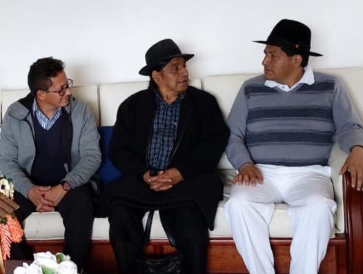 El dirigente indígena Luis Macas encumbró al Defensor y ahora es su ...